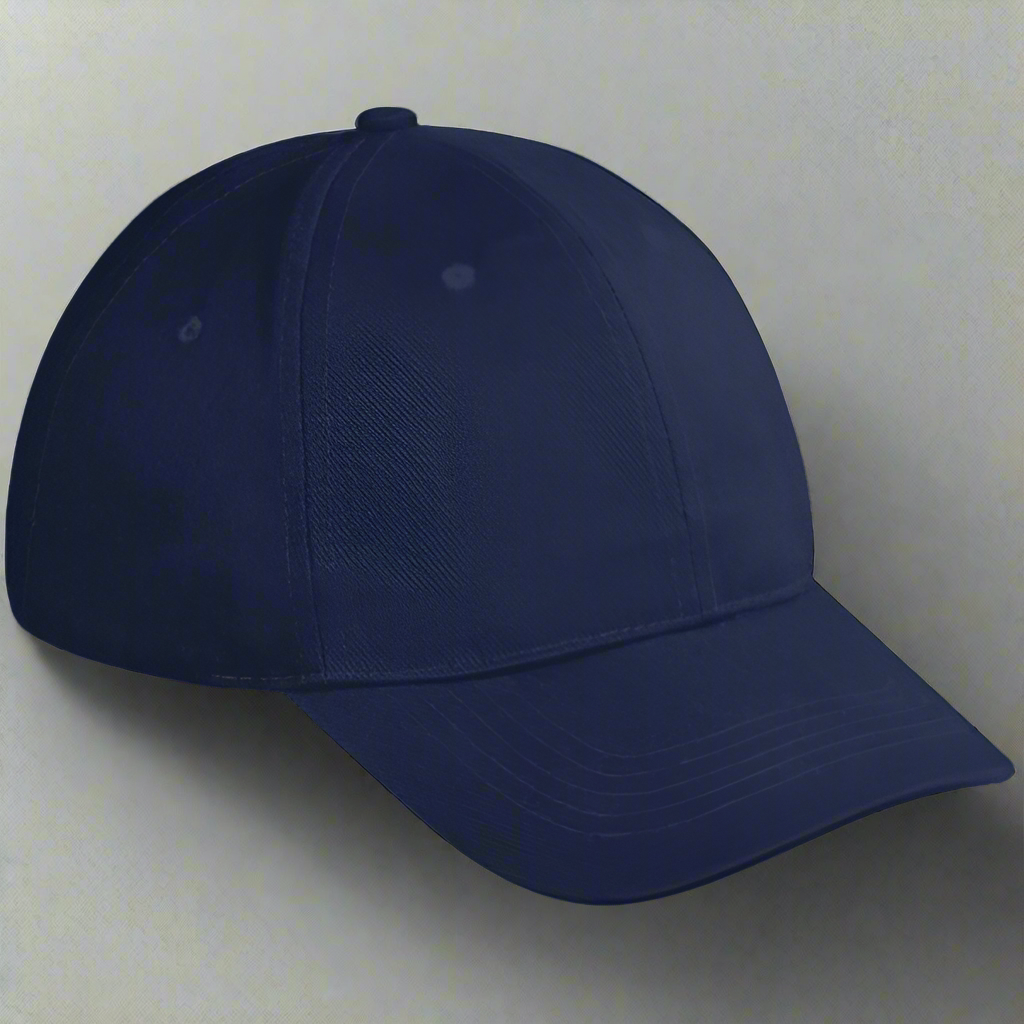 Plain Baseball Cap-6 Panel – Solid Safety and Stationers
