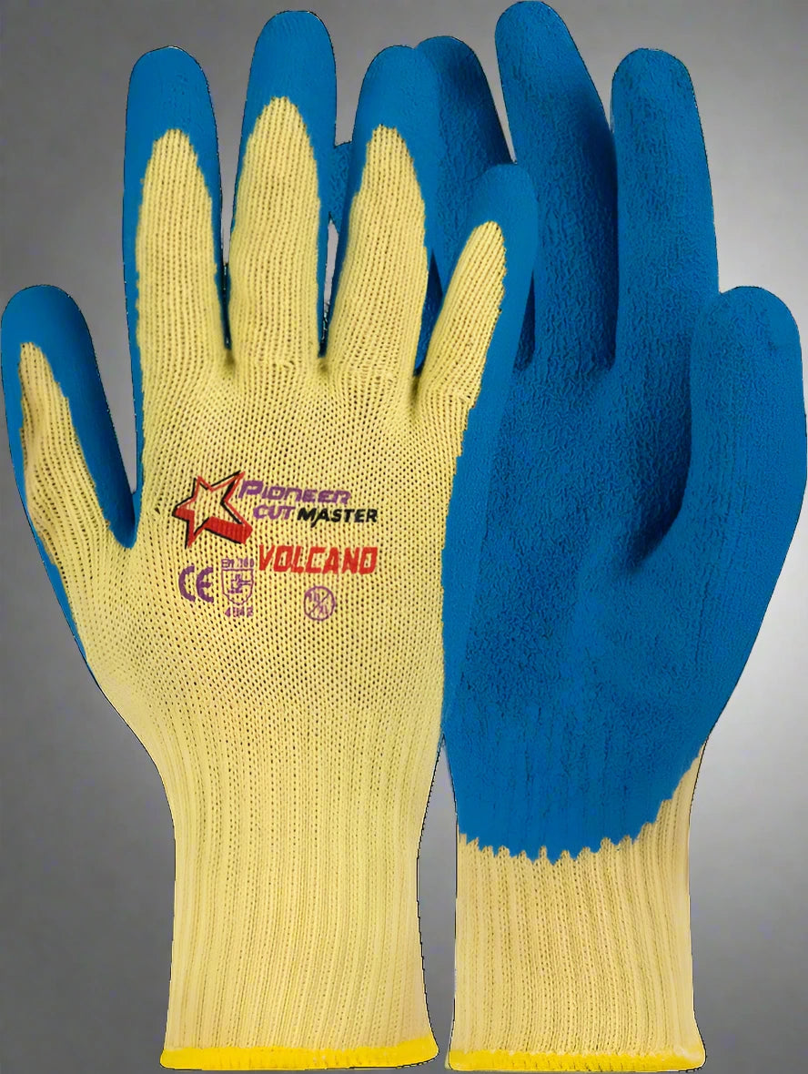Cutmaster Volcano – High Grip Level 5 Cut-Resistant Glove – Solid ...