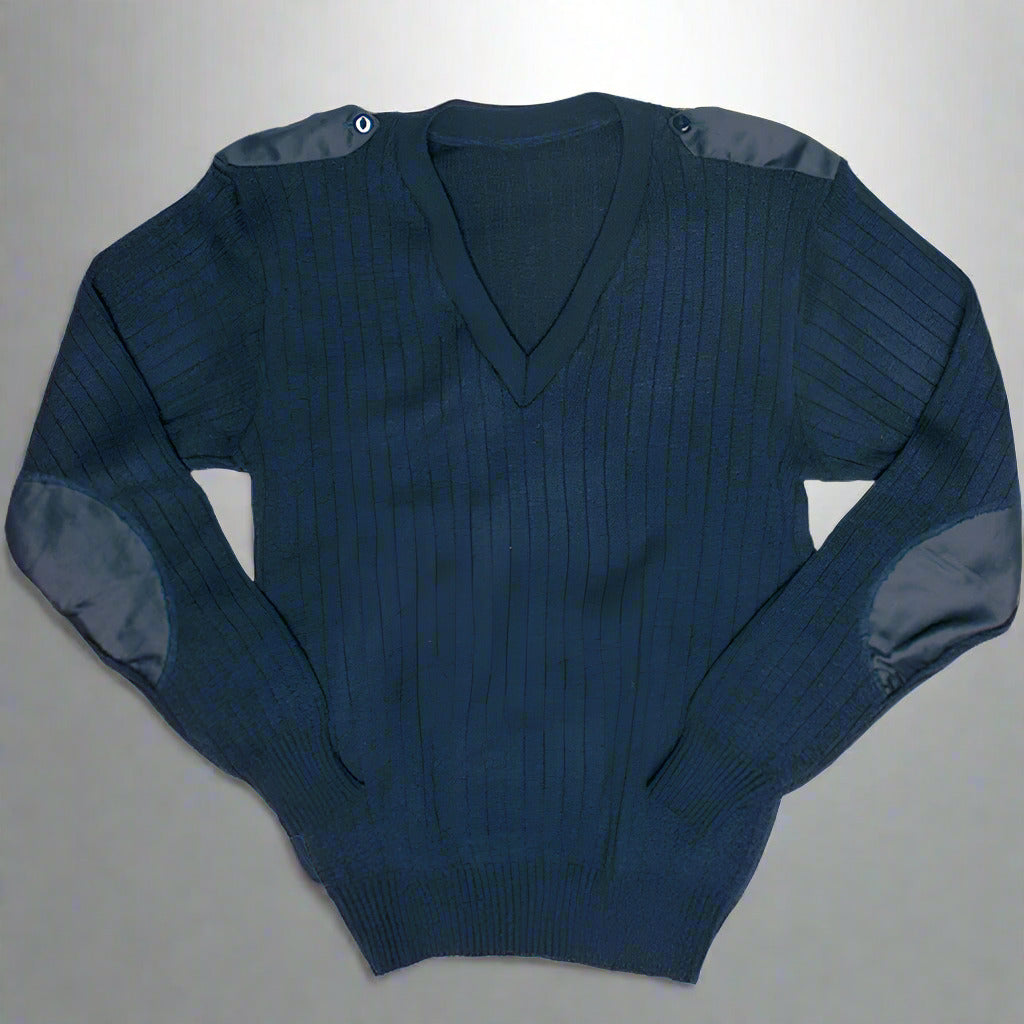 Security Jersey – Long Sleeve with Epaulettes & Elbow Patches – Solid ...