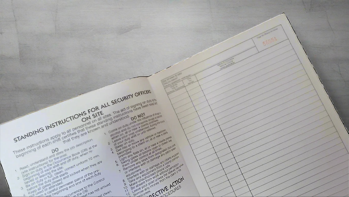 Security Books & Registers- Inturnal – Solid Safety and Stationers