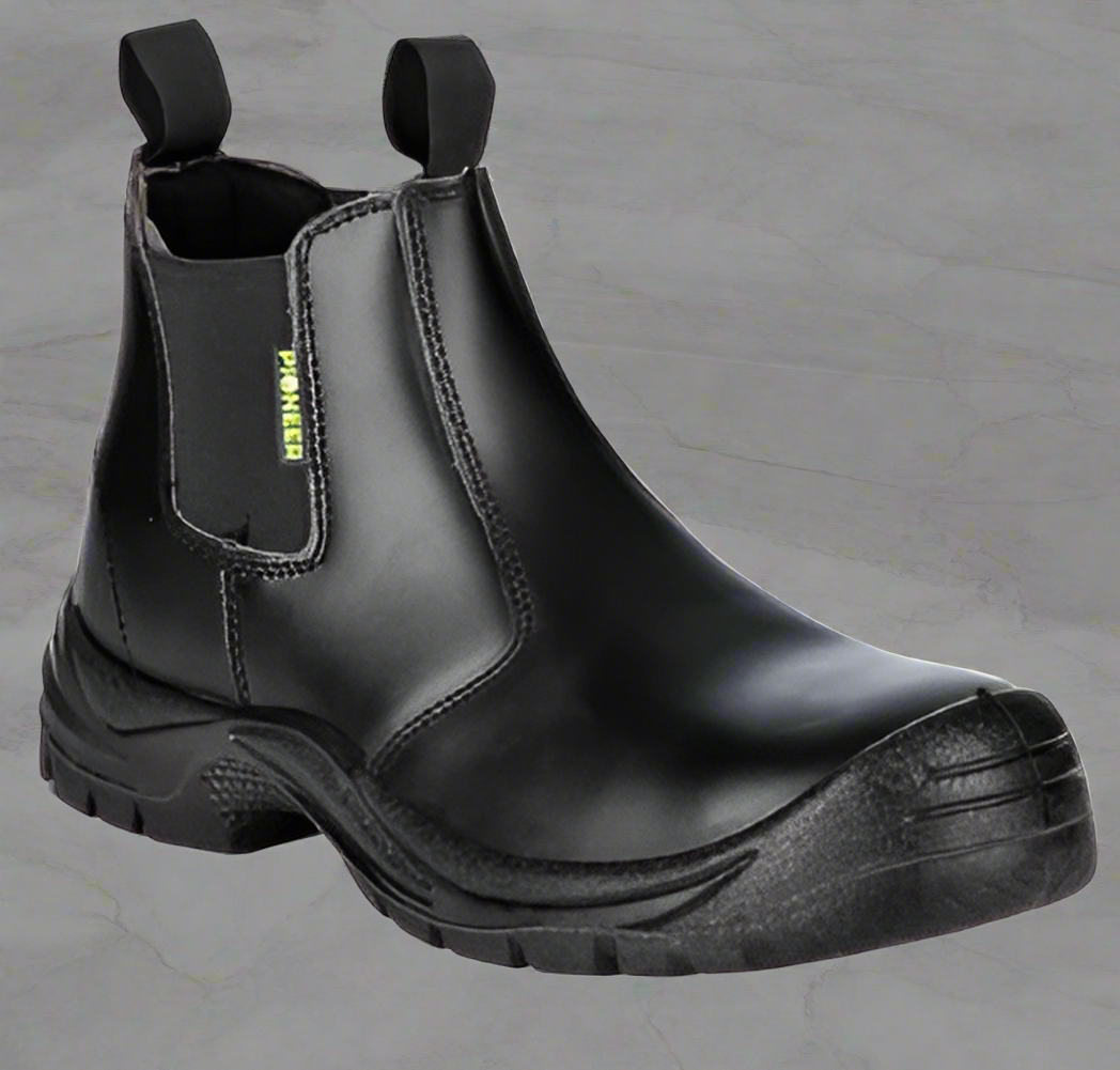 COMMANDER Safety Boot - Black – Solid Safety and Stationers
