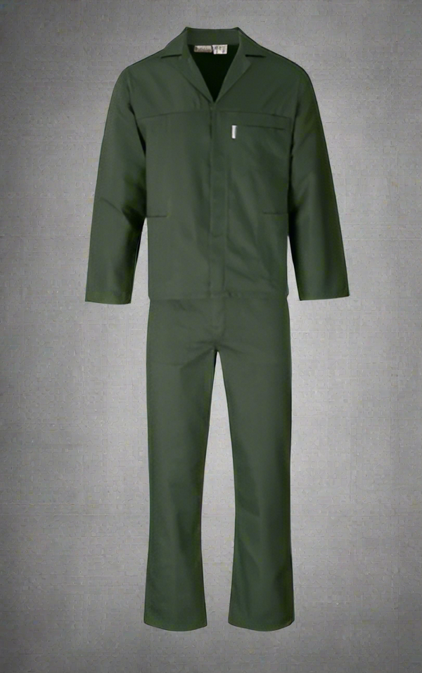 Olive Green Acid Resistant Conti Suit – Solid Safety and Stationers