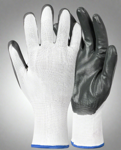 Econo Red Nitrile Palm Glove – Solid Safety and Stationers